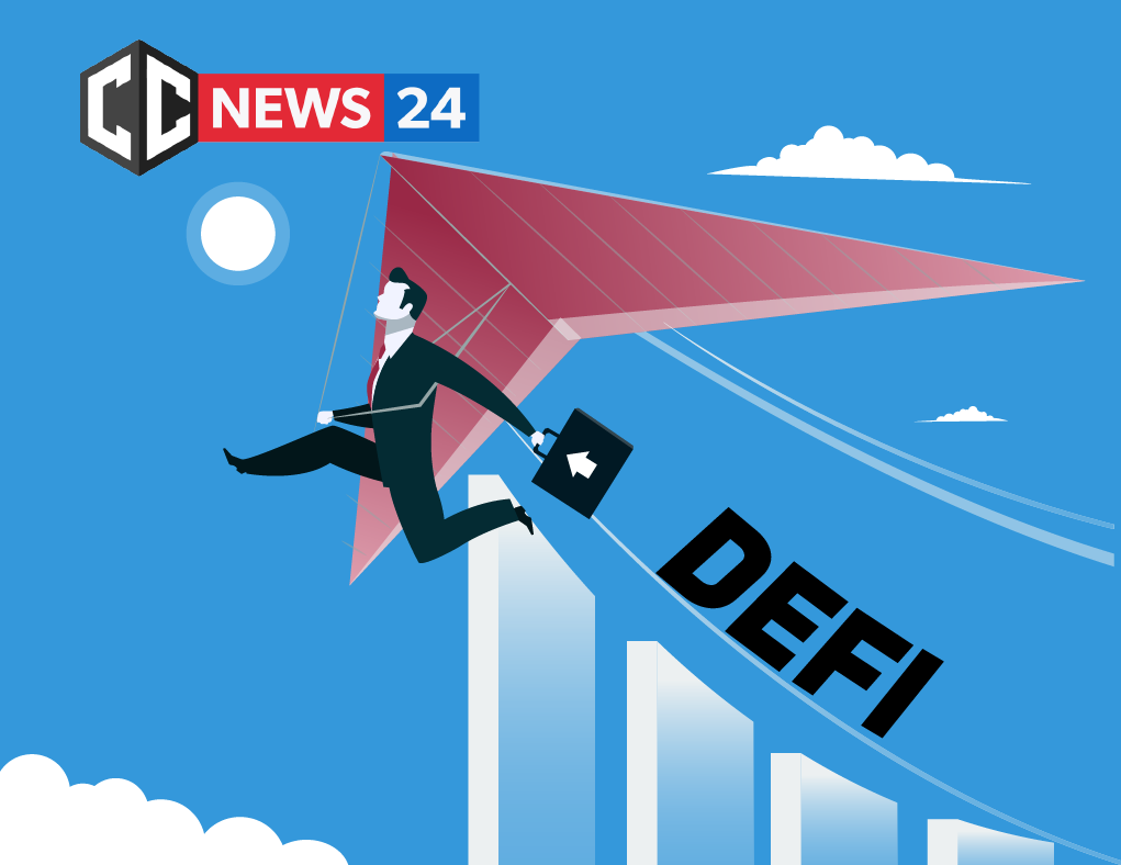 Total Value Locked in DeFi increased by 128% since the beginning of the ...